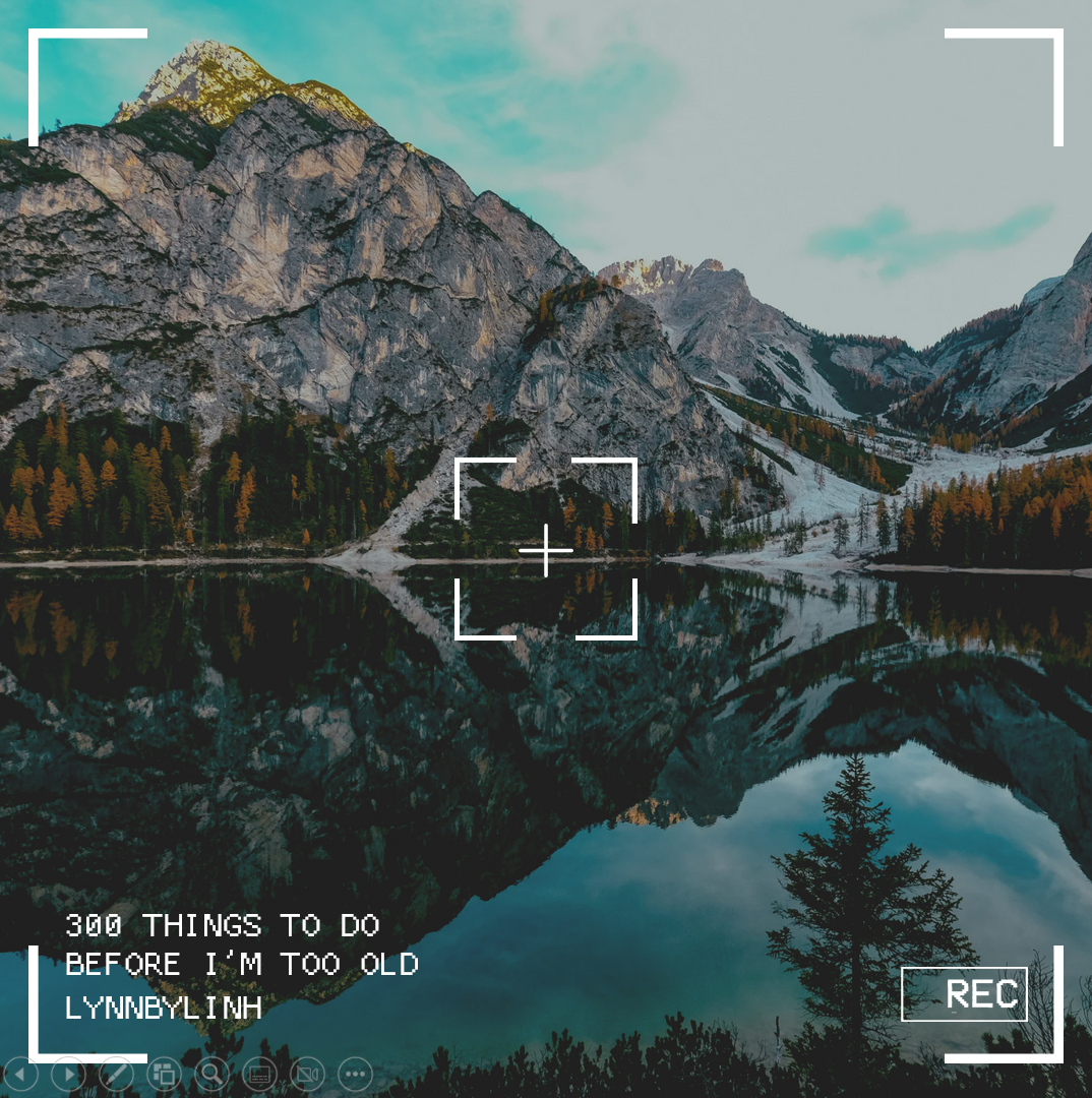 “300 Things to Do Before I’m Too Old” – Lynn By Linh